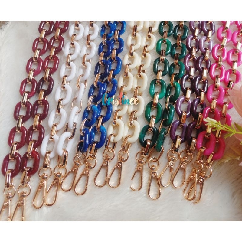 Jual Rantai tas/handbag/straptalimasker/rantaimarmer | Shopee Indonesia