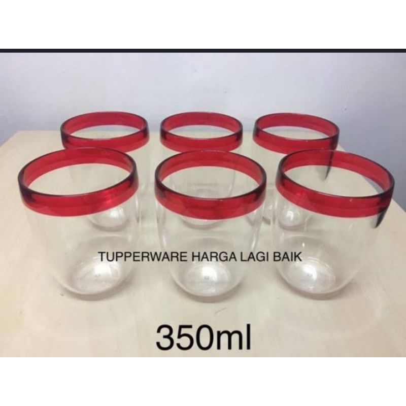 Jual Allegra steemles glass tupperware (6)/ gelas kristal tupperware ...