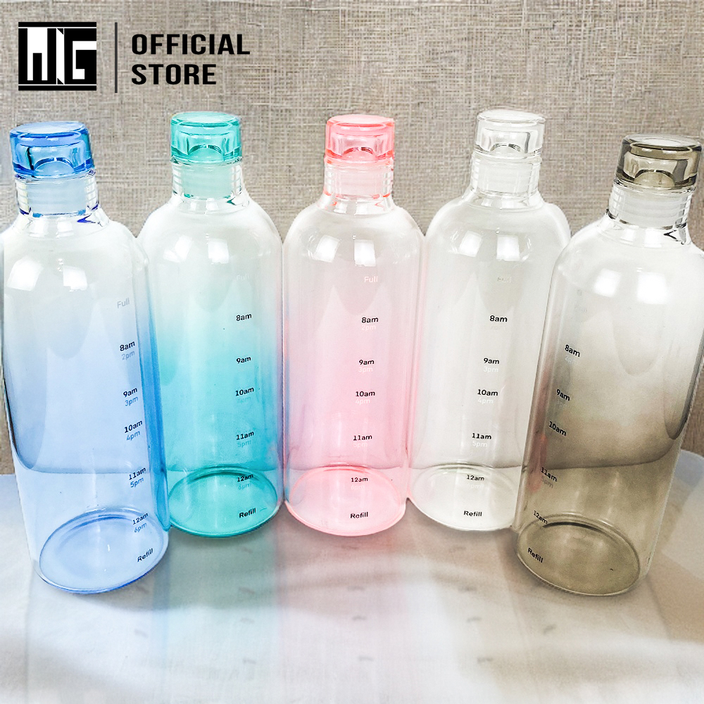 Jual WNG Botol Minum Kaca Aesthetic Koreab Water Bottle GLASS 500 ML ...