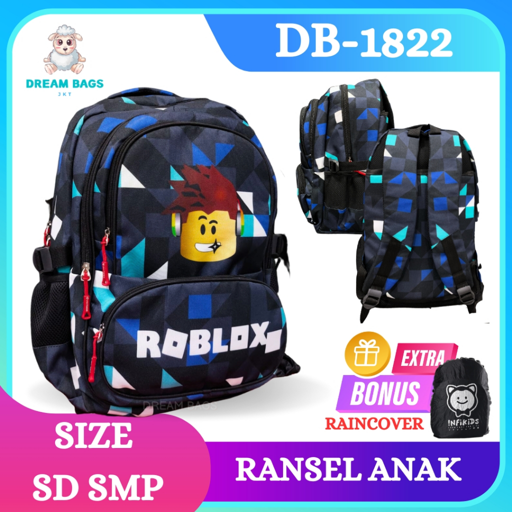 Jual Tas Sekolah Anak Laki Laki SD Dream Bags Tas Anak Laki Laki Roblox ...