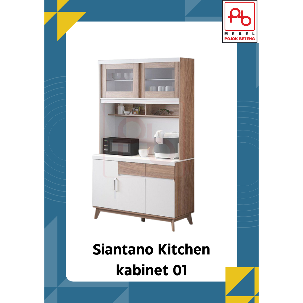Jual Rak Dapur Siantano Kitchen Set Cabinet 01 Jogja | Shopee Indonesia
