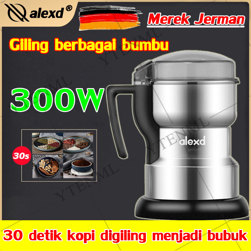 Jual Ada jaminan Alexd Mesin bubuk/tepung Penggiling kopi 400g Grinder Herbal Biji Kacang Obat ...