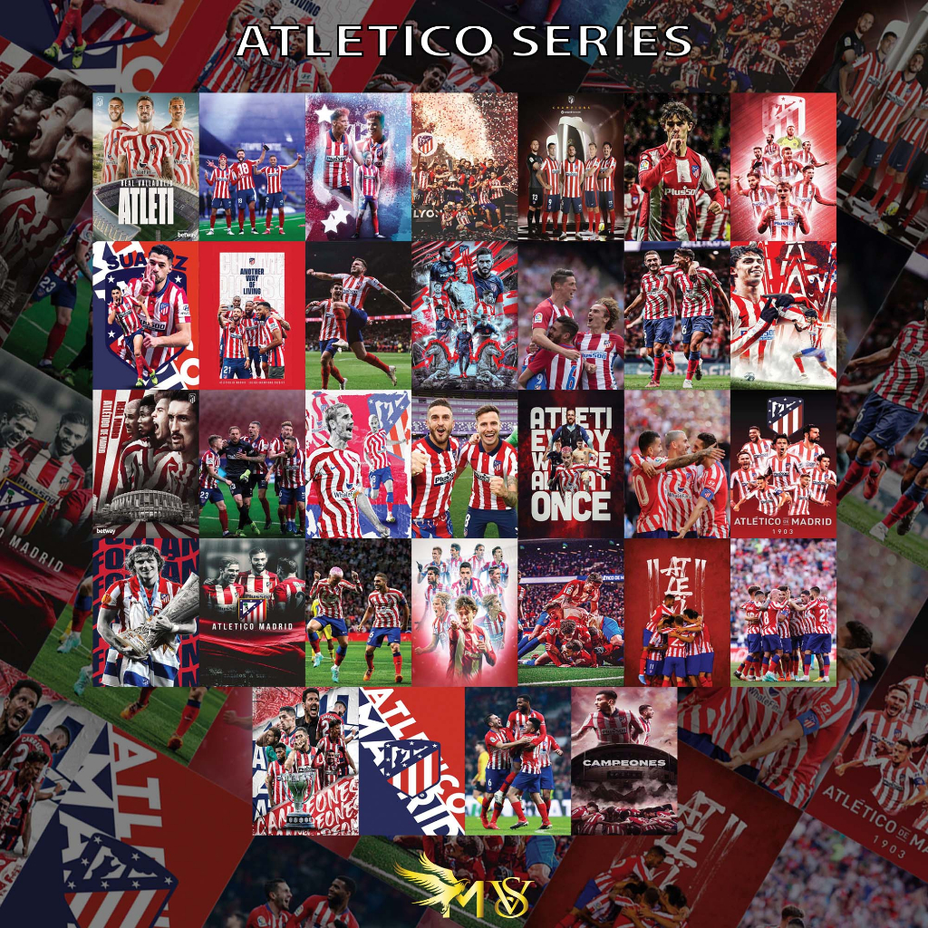 Jual POSTER DINGDING AESTHETIC / POSTER ATLETICO DE MADRID / POSTER ...