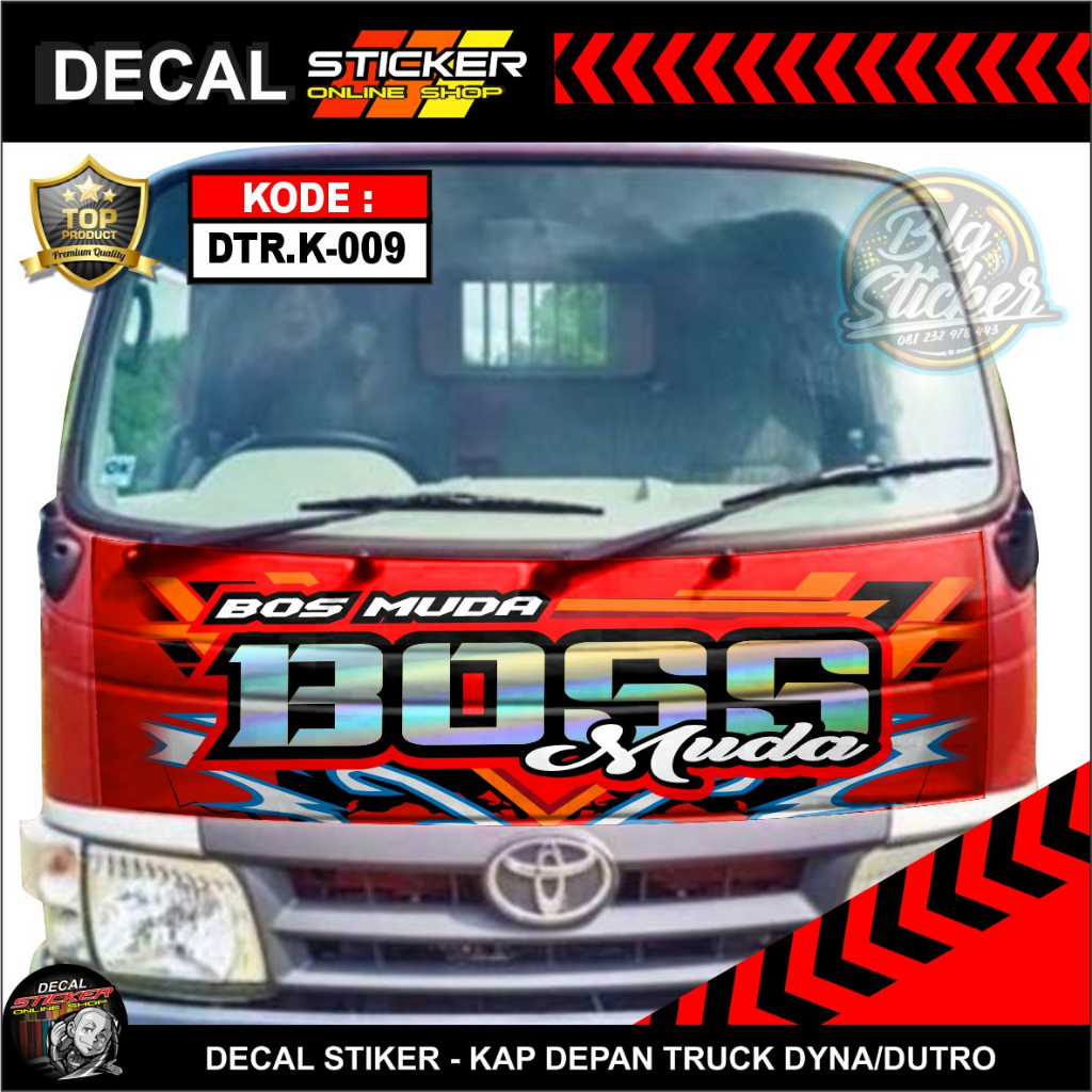 Jual Stiker Decal Depan Truk Dyna Stiker Depan Kabin Truk Dyna Stiker ... Jual Stiker Decal Depan Truk Dyna Stiker Depan Kabin Truk Dyna Stiker ...