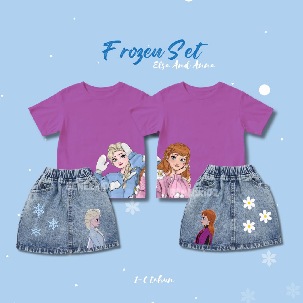 Jual OneSet Frozen Anak Elsa dan Anna Couple Adik dan Kakak 1-6 Tahun ... Jual OneSet Frozen Anak Elsa dan Anna Couple Adik dan Kakak 1-6 Tahun ...
