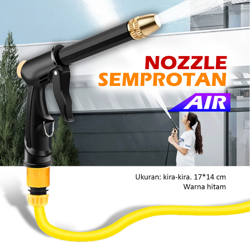 Jual Semprotan Pistol Air Nozzle Spray Portable Pistol Air Tekanan ...