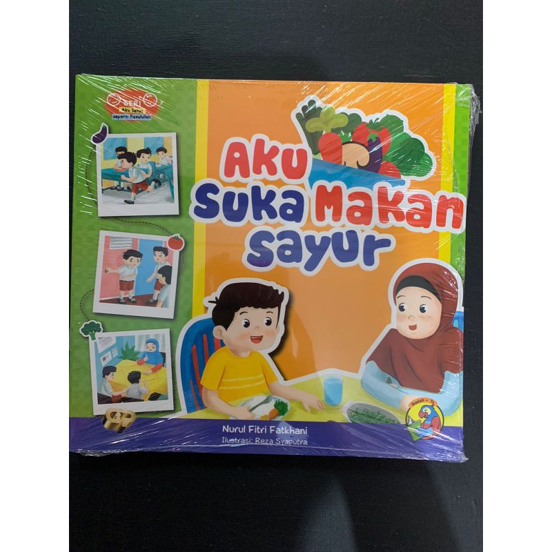 Jual Seri aku sehat seperti Rasulullah (Aku suka makan sayur) | Shopee ...