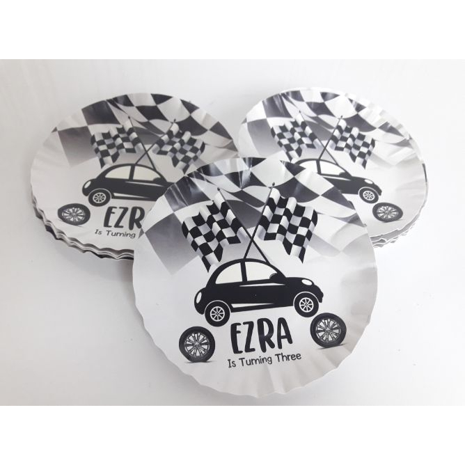 Jual piring kertas mobil / paper plate mobil / piring kertas custom ...