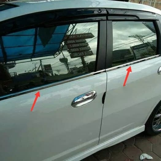 Jual List lis pintu kaca samping all new Jazz 2014 up | Shopee Indonesia