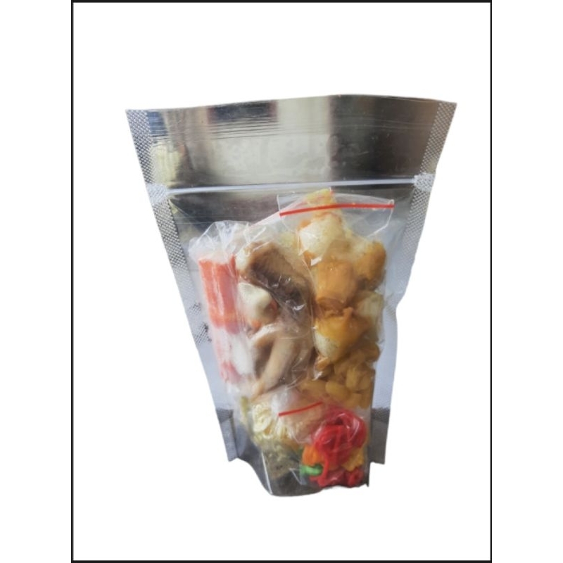 Jual seblak instan kemasan sedang isi 5 toping randong | Shopee Indonesia