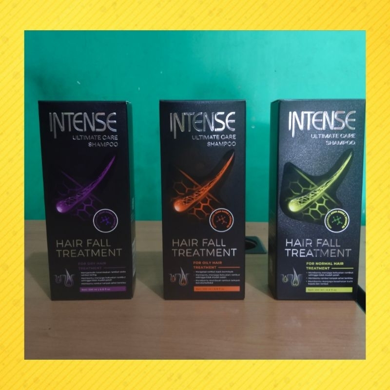 Jual Shampoo anti rontok anti botak Intense Ultimate Care Shampoo 200ml ...