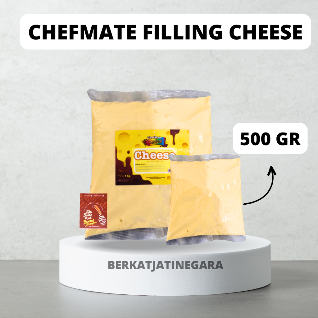 Jual CHEFMATE PASTA FILLING CHEESE ( KEJU ) REPACK 500 GR | Shopee ...