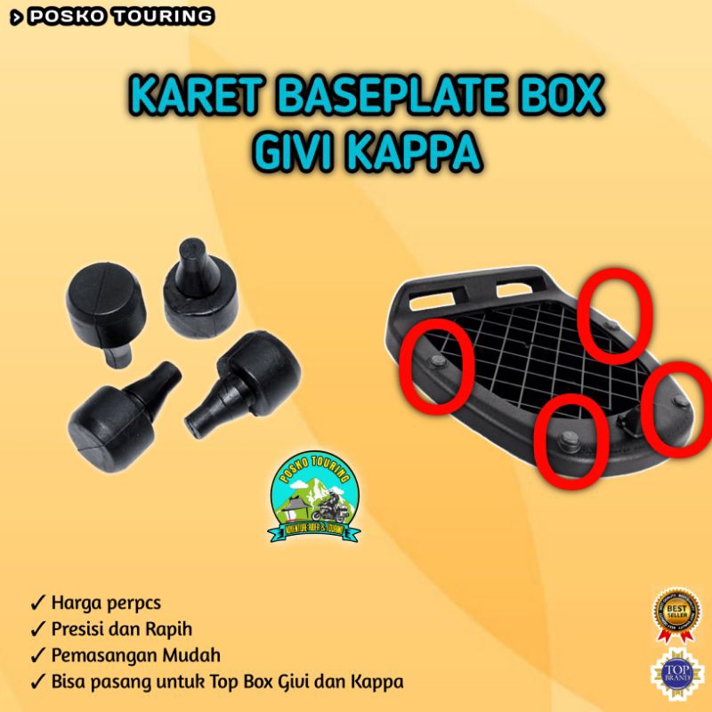Jual Karet Baseplate Box Givi Box Kappa Universal | Shopee Indonesia