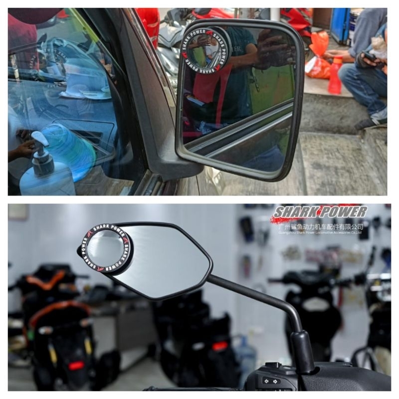 Jual kaca cembung untuk spion motor mobil kaca tambahan untuk spion ...