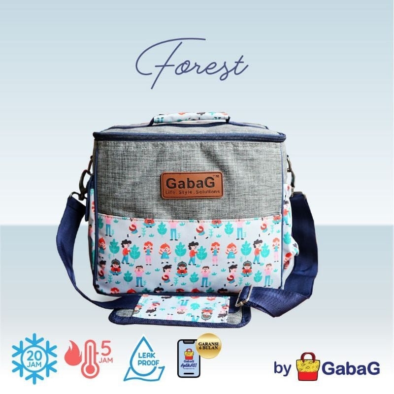Jual Gabag Cooler Bag Single Double Sling Tas Pendingin ASI Thermal Bag ...