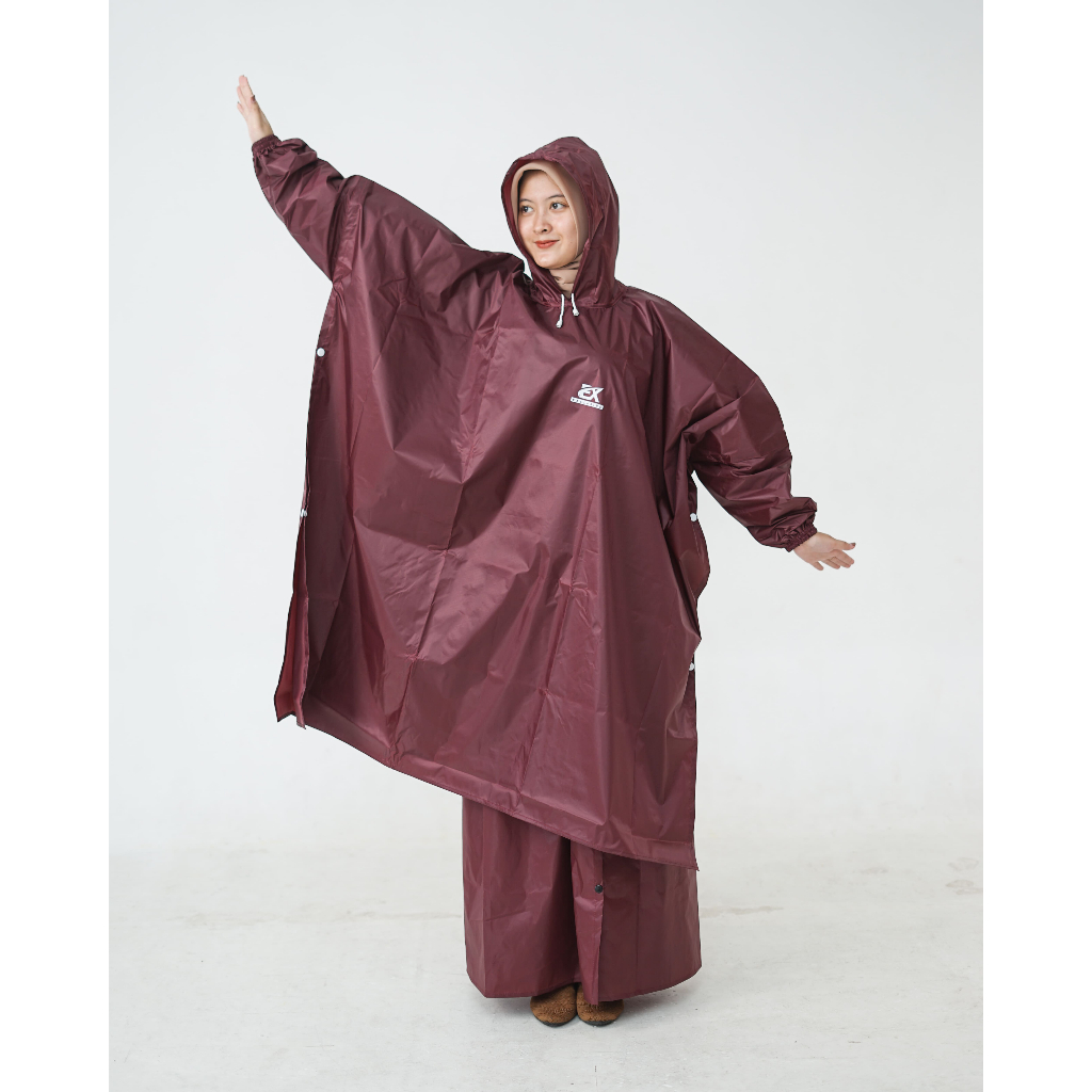 Jual Jas Hujan EXCLUSIVE !! Lengan Kelelawar Ponco Setelan Celana + Rok Dewasa | Shopee Indonesia