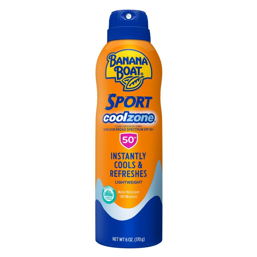 Jual Banana Boat Sunblock Ultramist Sport Coolzone Spray SPF 50+ 170 ...