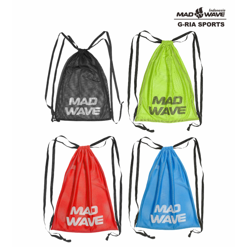 Jual Mad Wave Dry Mesh Bag Size 65 x 50 cm ( Tas peralatan renang full ...