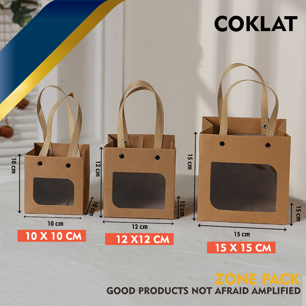 Jual Paper Bag Kado Aesthetic | Goodie Bag | Paper Bag Hadiah Open ...