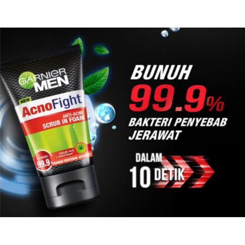 Jual GARNIER MEN ACNO FIGHT CUCI MUKA ANTI ACNE | Shopee Indonesia