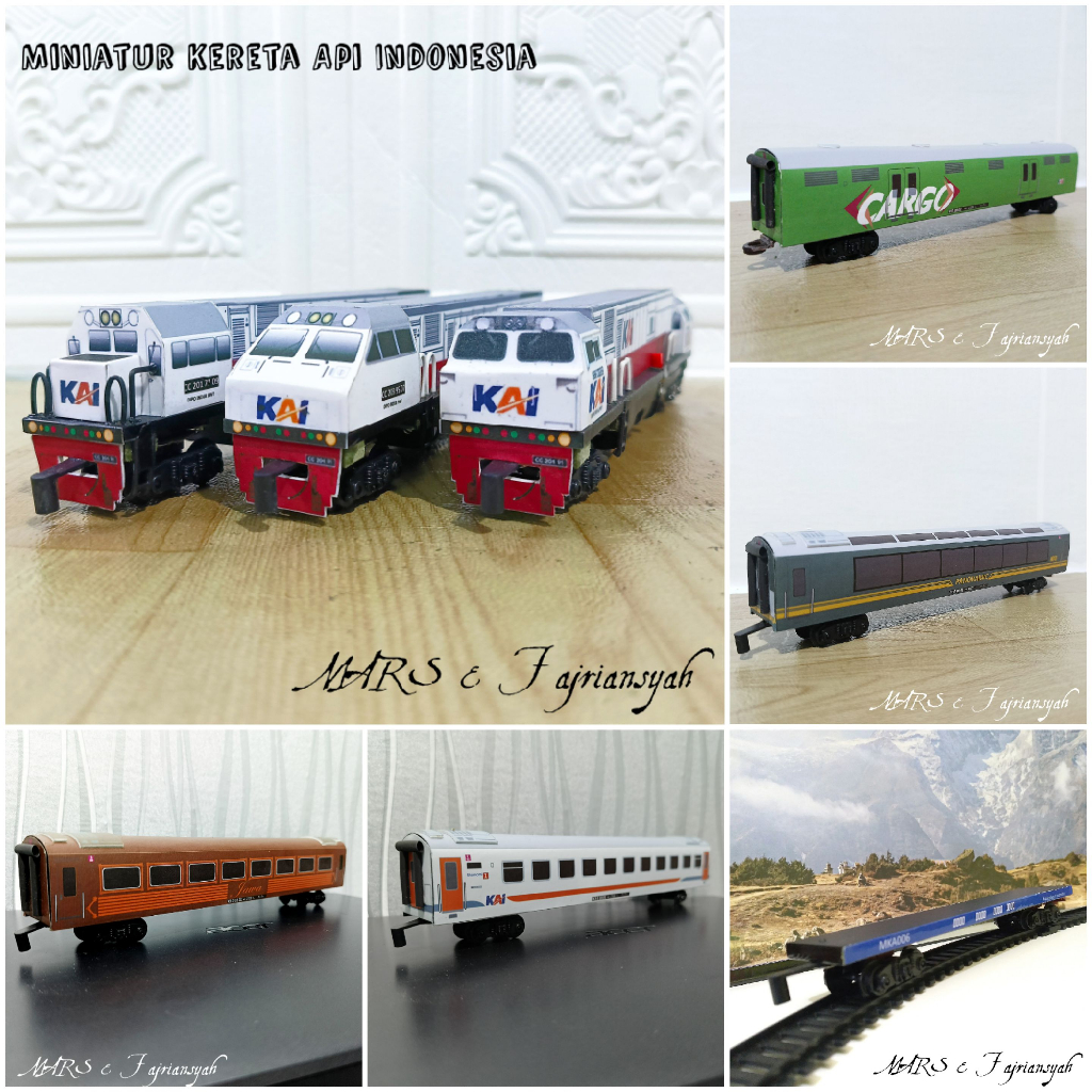 Jual Lokomotif CC 201 203 206 Miniatur Mainan Kereta Api Indonesia Lokomotif CC201 CC203 CC206 ...