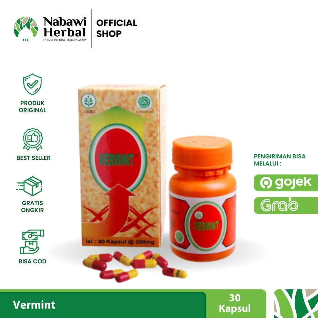 Jual VERMINT - Atasi Migrain atau sakit kepala terus menerus - isi 30 ...