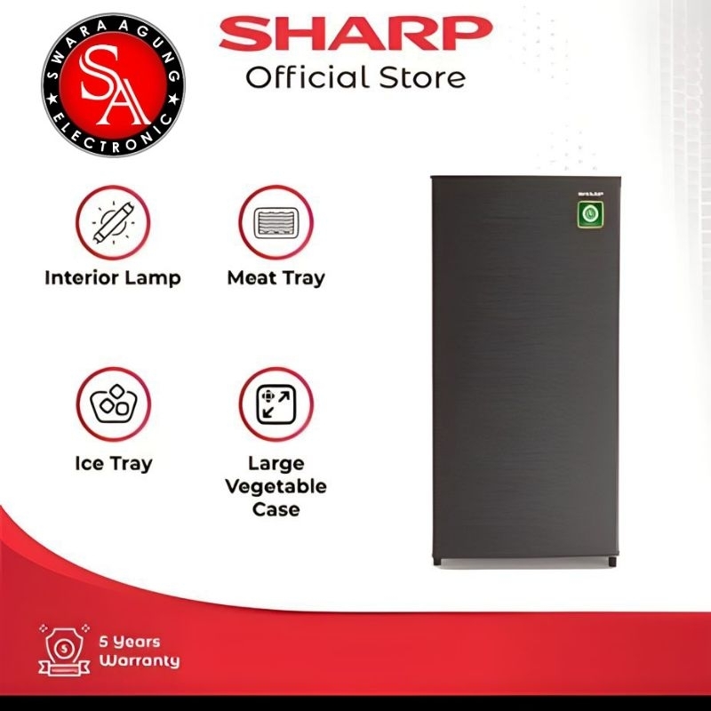 Jual Kulkas 1 Pintu Sharp Type: SJ-162 (Khusus Daerah Medan) | Shopee ...