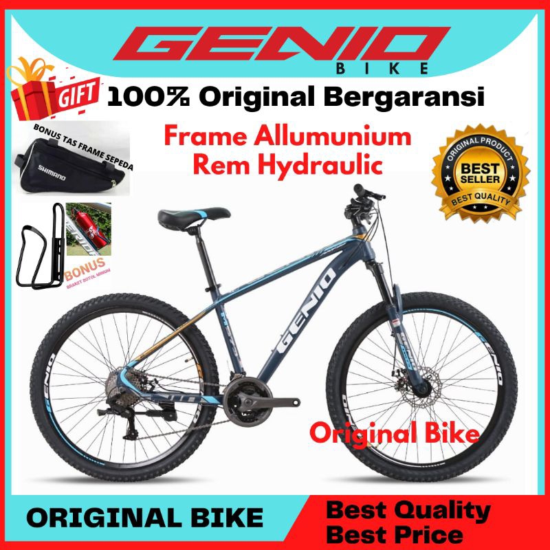 Jual SEPEDA MTB 27.5 GENIO M 573 BY UNITED FRAME ALLOY | Shopee Indonesia