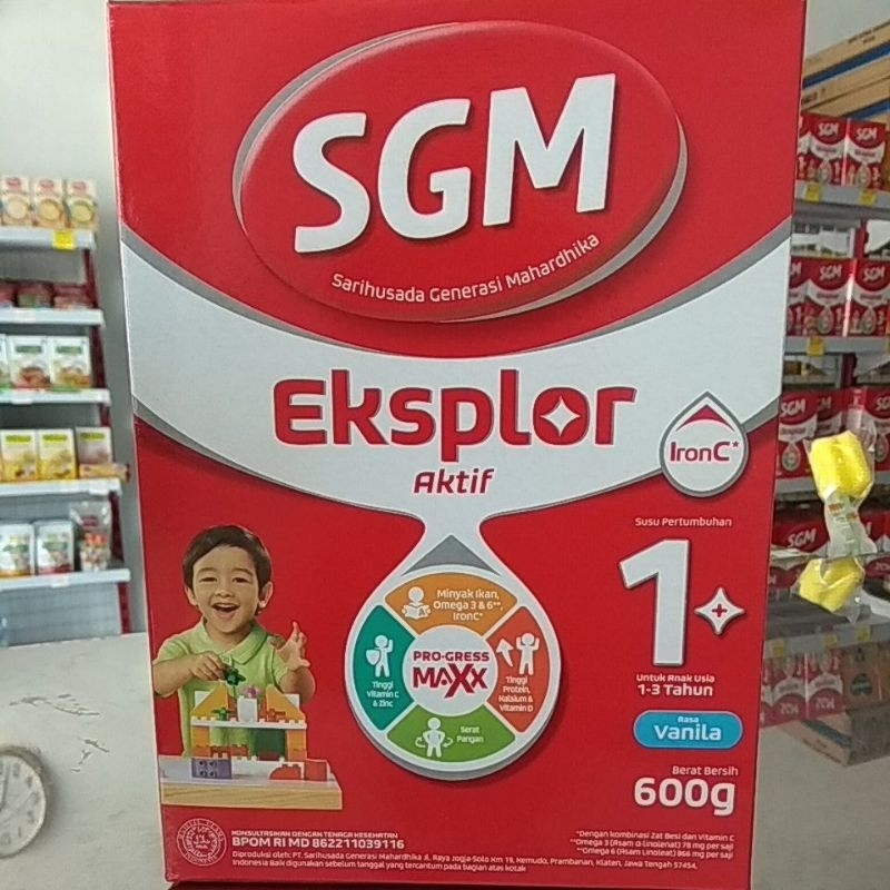 Jual sgm 1+vanila 600g | Shopee Indonesia