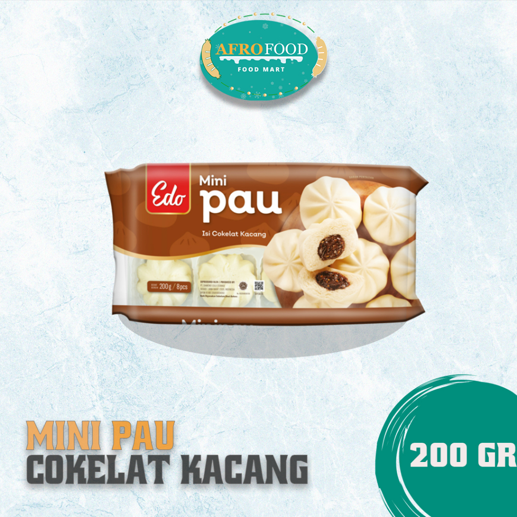 Jual Edo mini pau cokelat kacang | Shopee Indonesia
