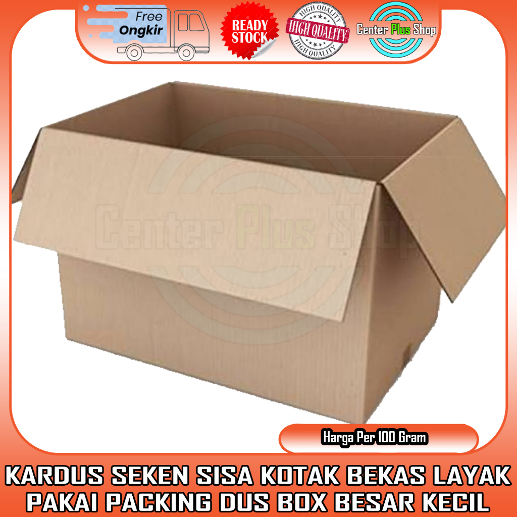 Jual Kardus Seken Untuk Packing Pindahan 100 Gram Box Besar Kecil Layak ...