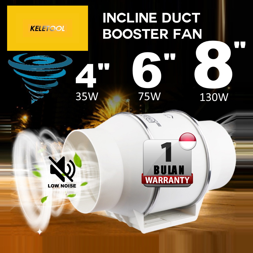 Jual blower dapur penghisap asap dapur 4" 6" 8" 220V Blower Hisap Untuk ...