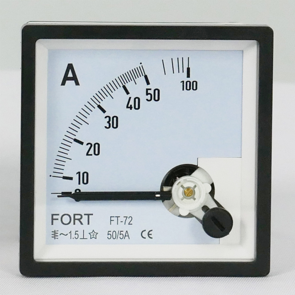 Jual Fort Ampere Meter via CT 50/5A 72 x 72 (FT-72A) | Shopee Indonesia