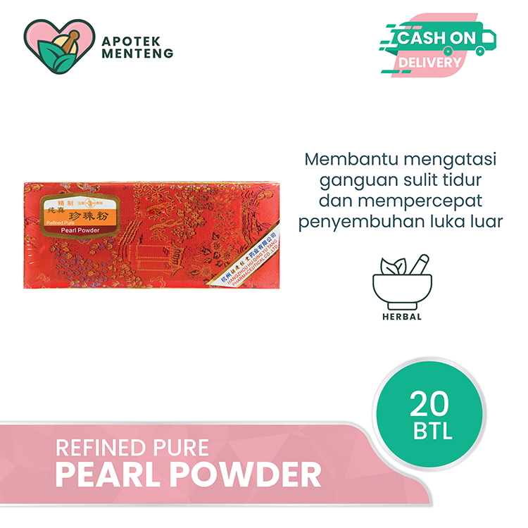 Jual Refined Pure Pearl Powder (Zhen Zhu Fen) | Shopee Indonesia
