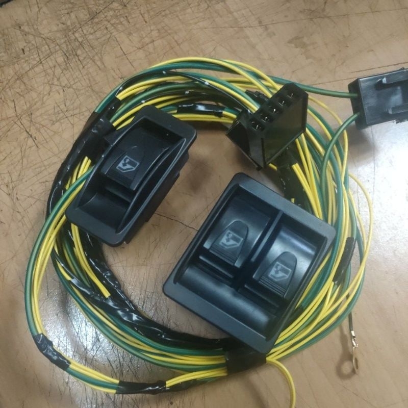 Jual SAKLAR POWER WINDOW 2PINTU BERIKUT KABEL | Shopee Indonesia