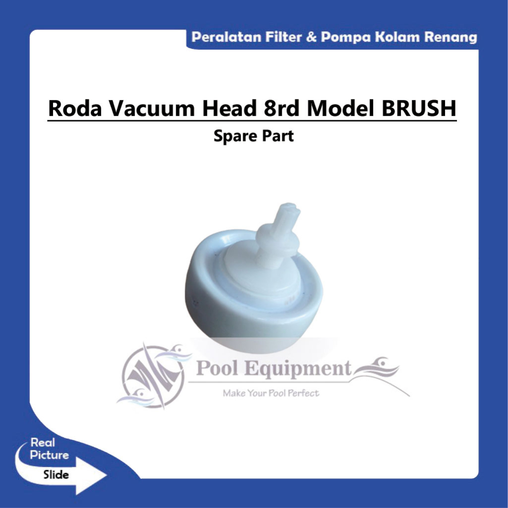Jual Spare part RODA Vacuum Head 8 Roda Model BRUSH | Shopee Indonesia
