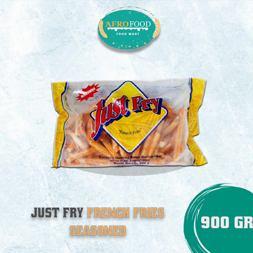 Jual Just Fry Seasoned French Fries 900gr | Shopee Indonesia