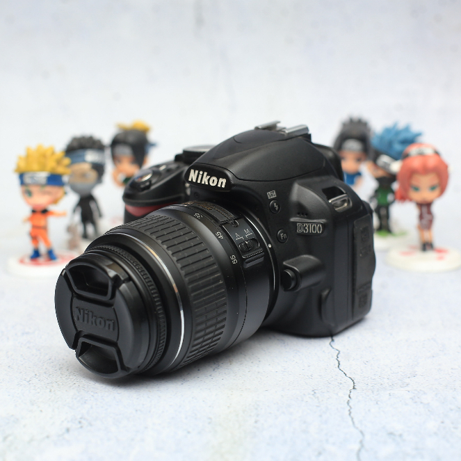 Jual Nikon D3100 Lensa Kit 18-55mm Kamera DSLR - Vg -Vms | Shopee Indonesia