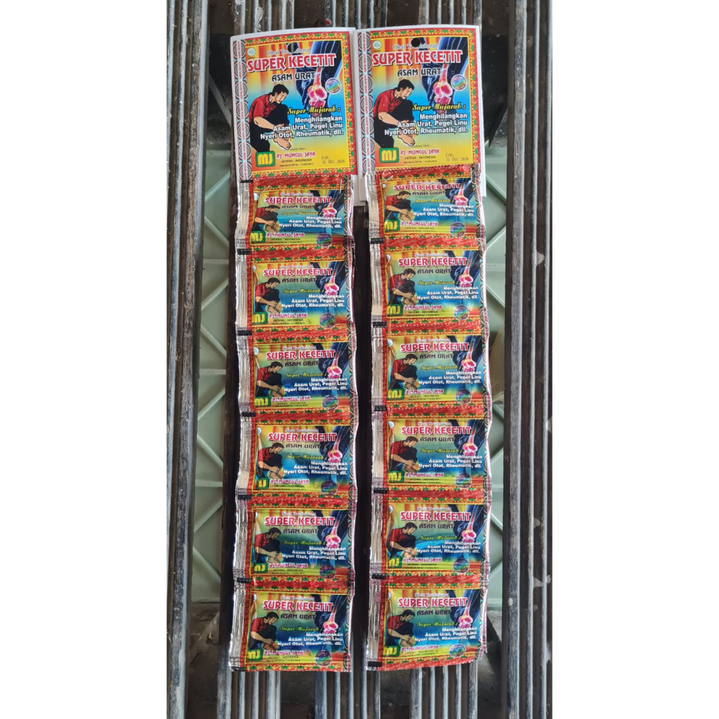 Jual Pil Super Kecetit Original Harga PerSlop Isi 5 hanger | Shopee ...