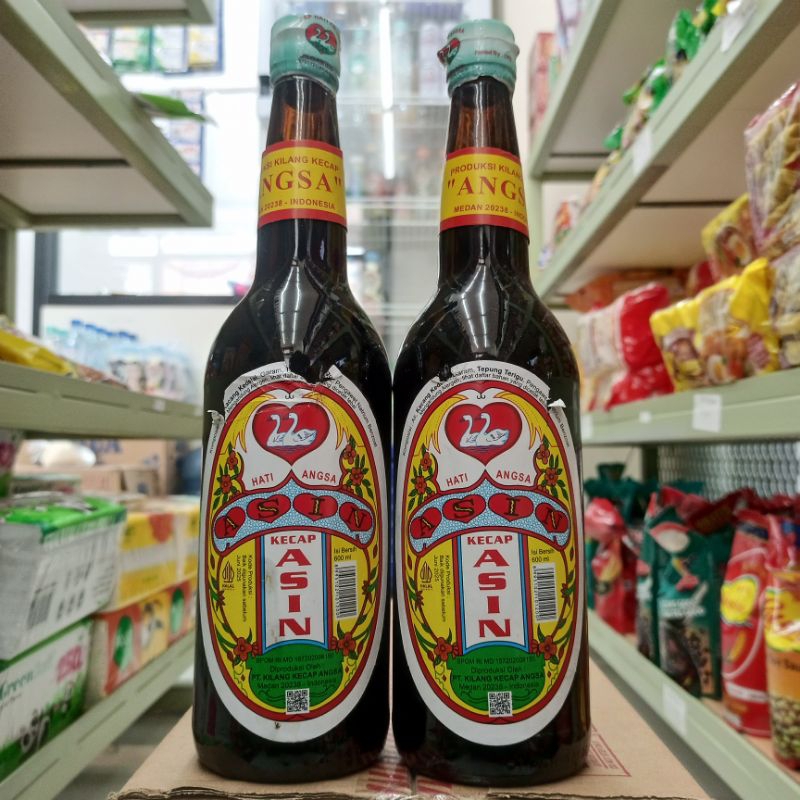 Jual Kecap Asin Hati Angsa Kemasan Botol 600 ml | Shopee Indonesia