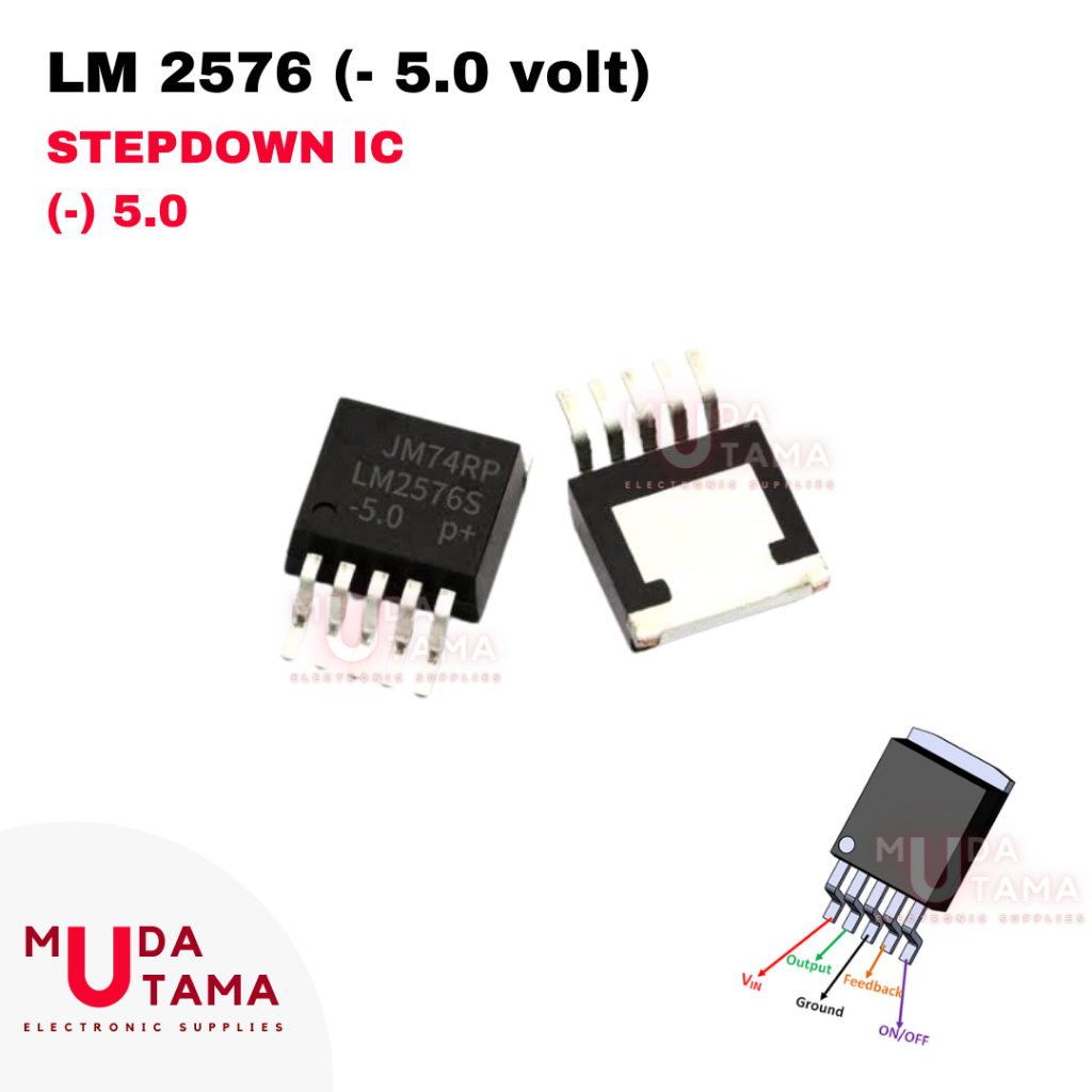 Jual LM2576 -5 LM2576-5 LM 2576 5 Volt SMD Step Down Voltage | Shopee Indonesia