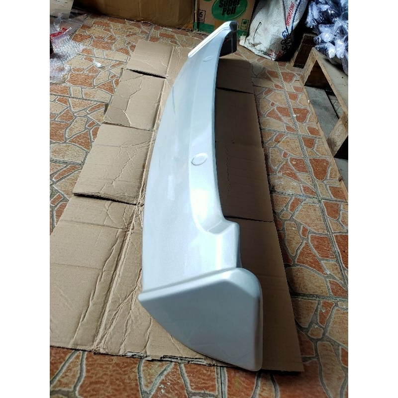 Jual spoiler calya sigra abs plastik cat silver metalik lampu | Shopee ...