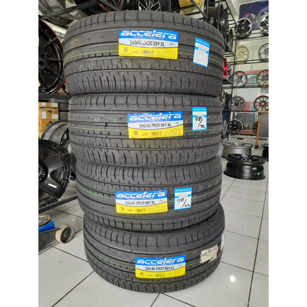 Jual BAN MOBIL MODIFIKASI BAN MOBIL TUBLES MERK ACCELERA PHI-R UKURAN 245 40 RING 20-GRATIS ...