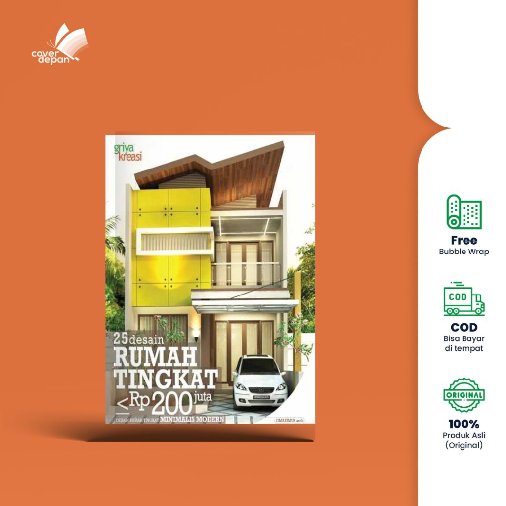 Jual 25 DESAIN RUMAH TINGKAT