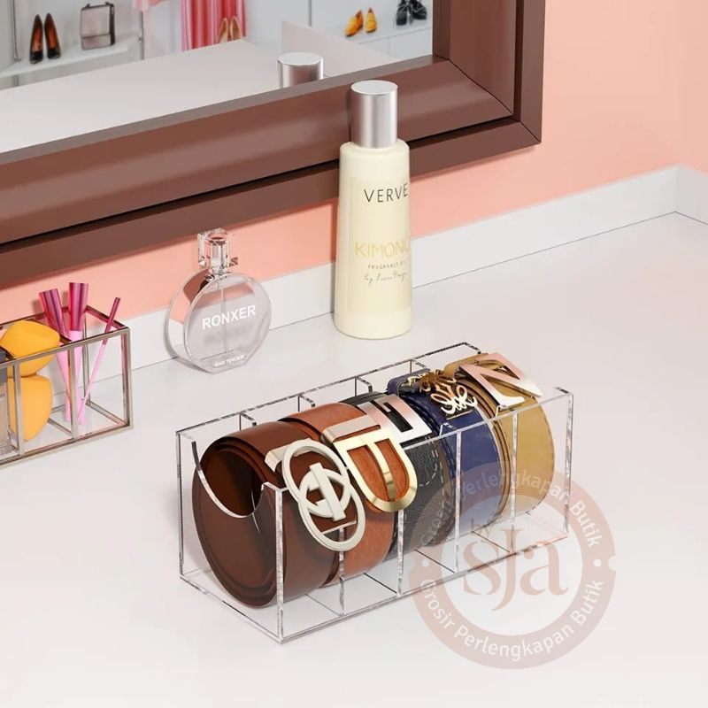 Jual Display Sabuk / Pajangan Sabuk / Rak Sabuk / Kotak Sabuk / Akrilik ...