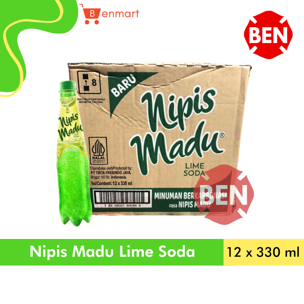 Jual Nipis Madu Lime Soda 1 Dus 12 Botol 330ml 330ml Mayora Jeruk Karton | Shopee Indonesia