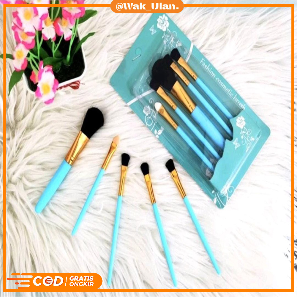 Jual MAKE UP BRUSH 5IN1 KUAS RIAS MAKE UP BRUSH SET 5 IN 1 / KUAS BRUSH ...