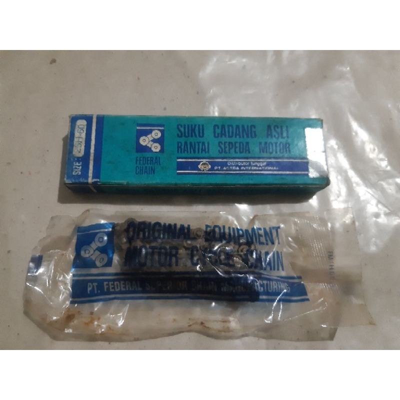 Jual original astra international federal kemasan biru rante rantai ...