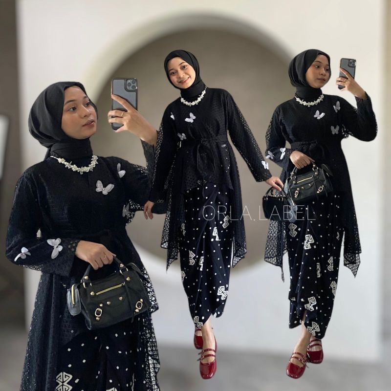 Jual Nabie Lace Outer / outer kondangan / outer kekinian / outer simple ...