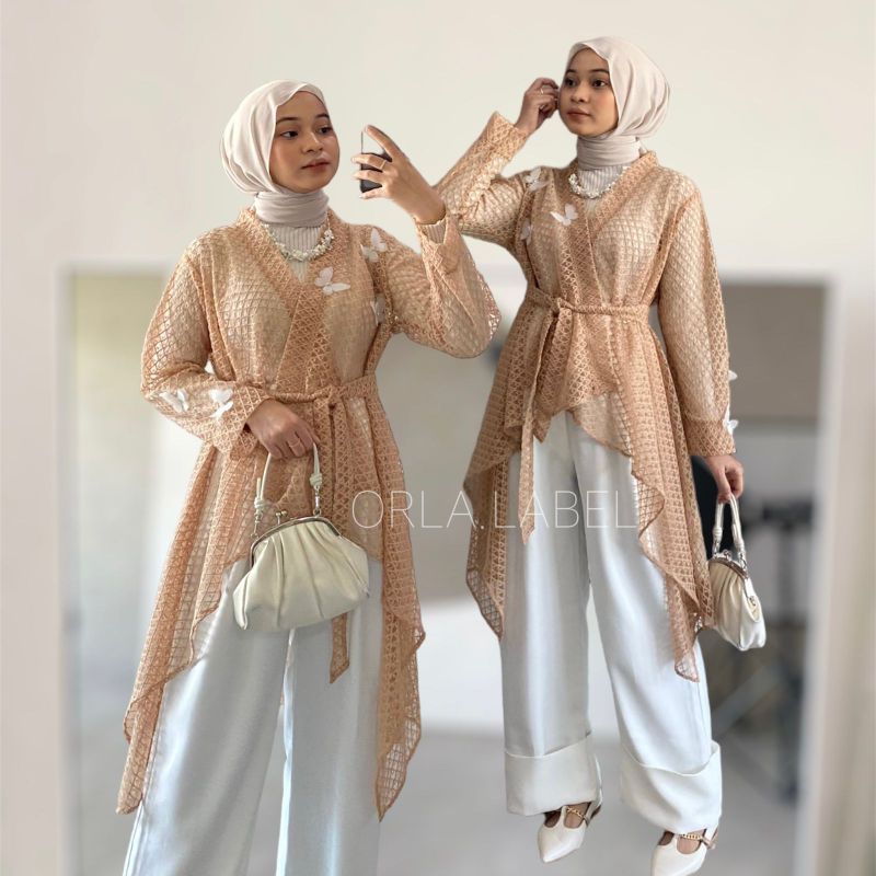 Jual Nabie Lace Outer / outer kondangan / outer kekinian / outer simple ...